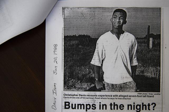 Lizard Man of Bishopville, SC, draws local lore for legendary legacy