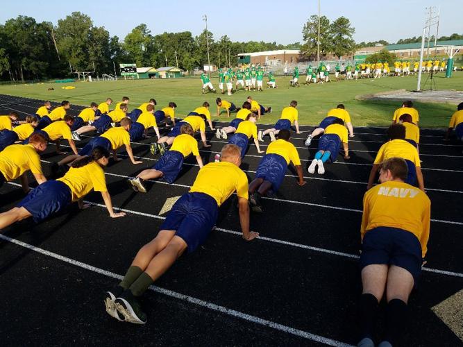 Summerville JROTC conducts summer Freshman Indoctrination camp