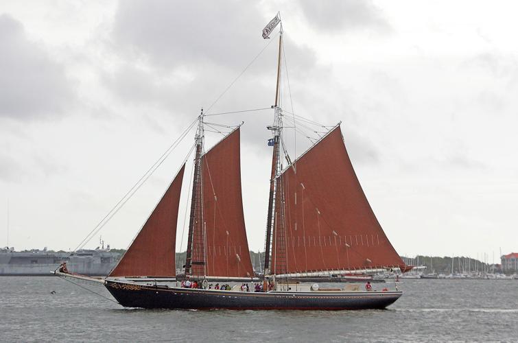 The tall ship Roseway