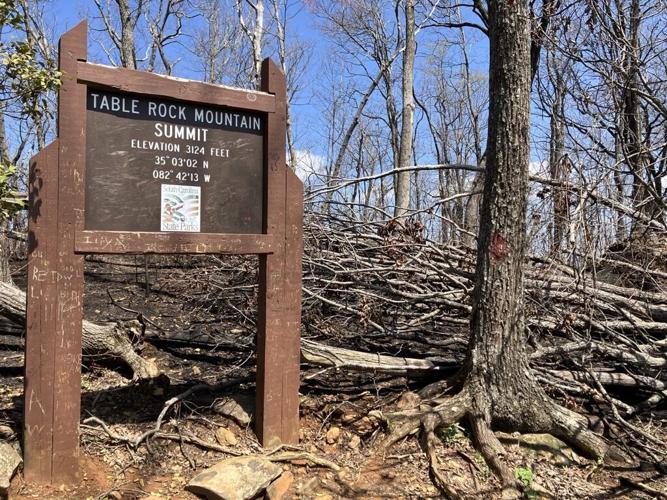 A look at what the Table Rock mountain wildfire left behind