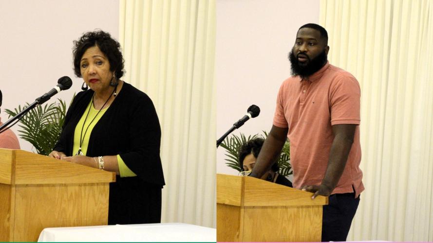 Forum held for Aiken City Council candidates Gail Diggs, DeMarcus Sullivan