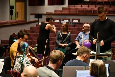 Deaf community engaged in unique orchestra experience