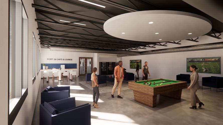 Reworked 84,000-square-foot North Charleston office building opens ...
