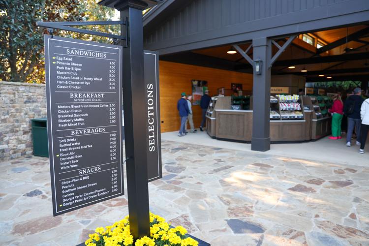 Masters unveils hub for concessions, bathrooms, merchandise