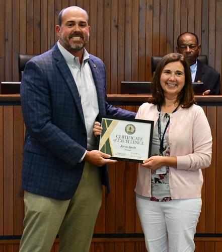 Specht receives 'Certificate of Excellence' | Community News ...