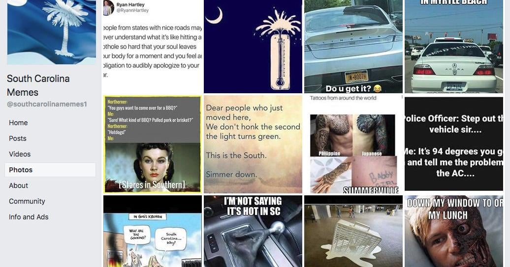 The man behind South Carolina Memes stumbled into some viral hits