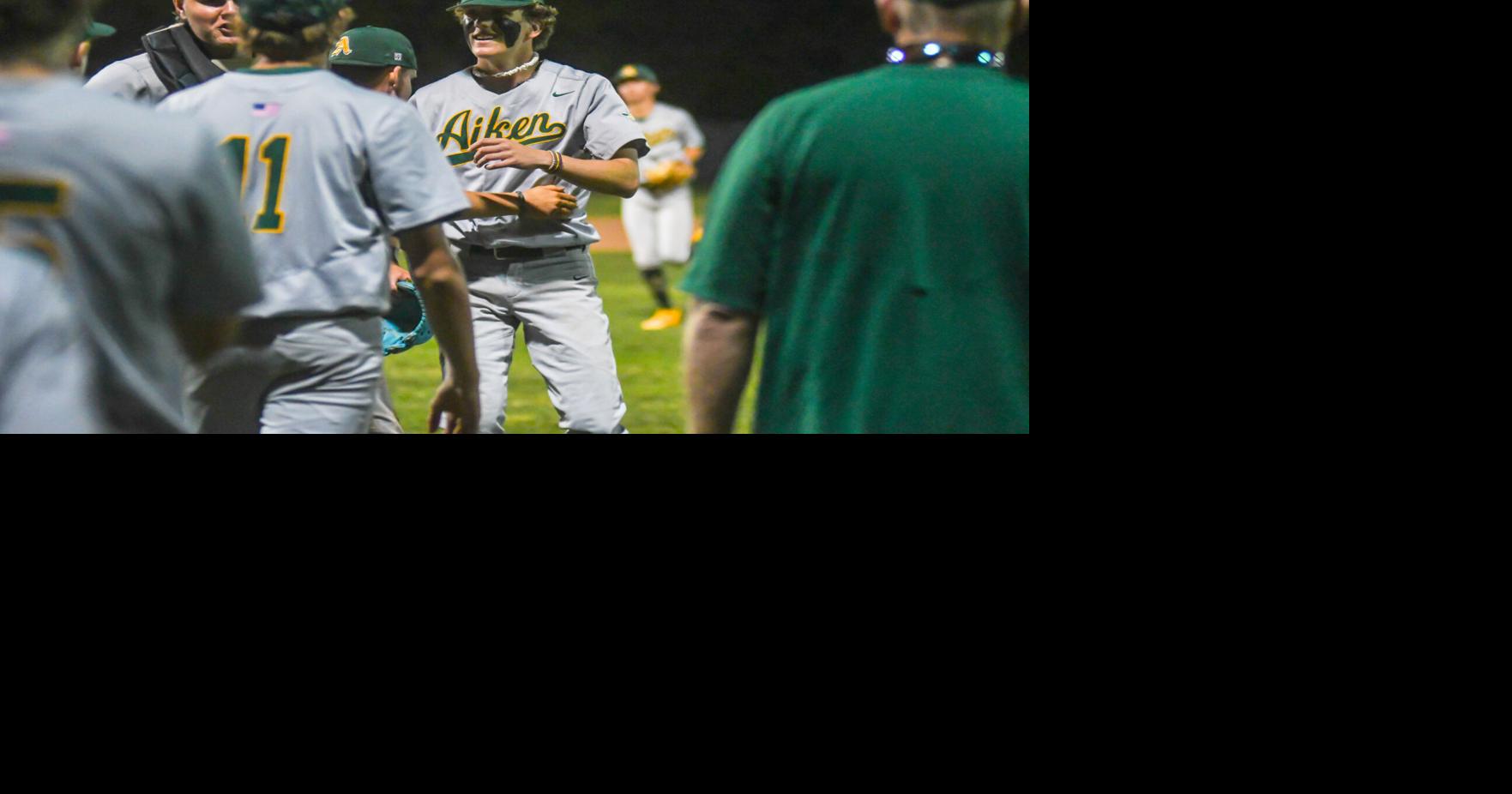 Aiken High baseball takes big first step toward clinching playoff spot ...