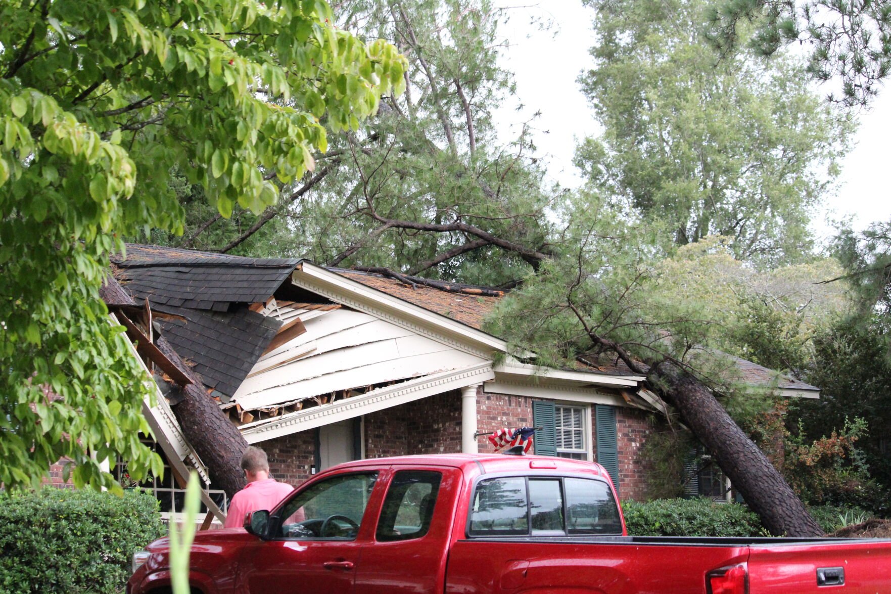 Power outages, roads closed in Columbia, SC from Helene