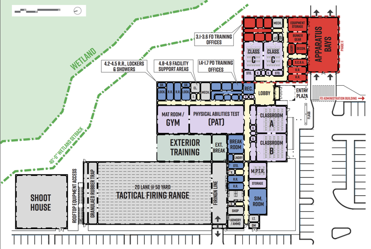 Goose Creek considers new police, fire training center