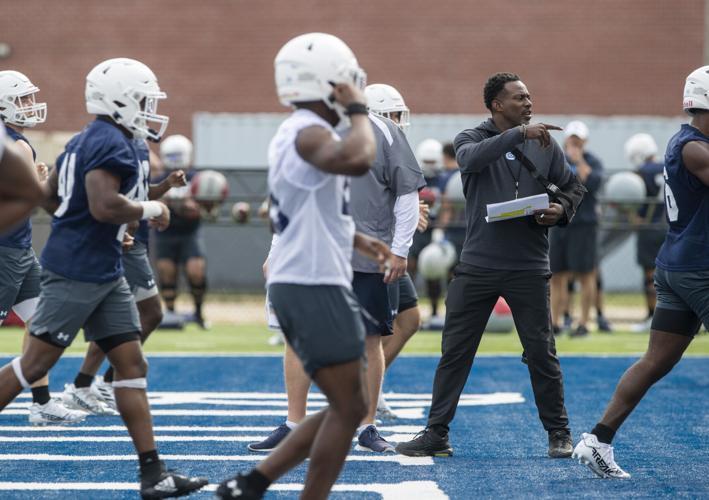 Citadel tight-lipped about new offense, QB battle as camp opens