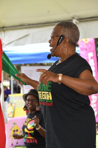 Juneteenth celebration features dancing and dramatization