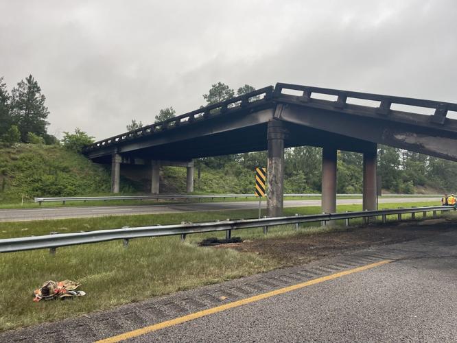 Aiken's I-20 bridge collapse take No. 1 for top 2025 story
