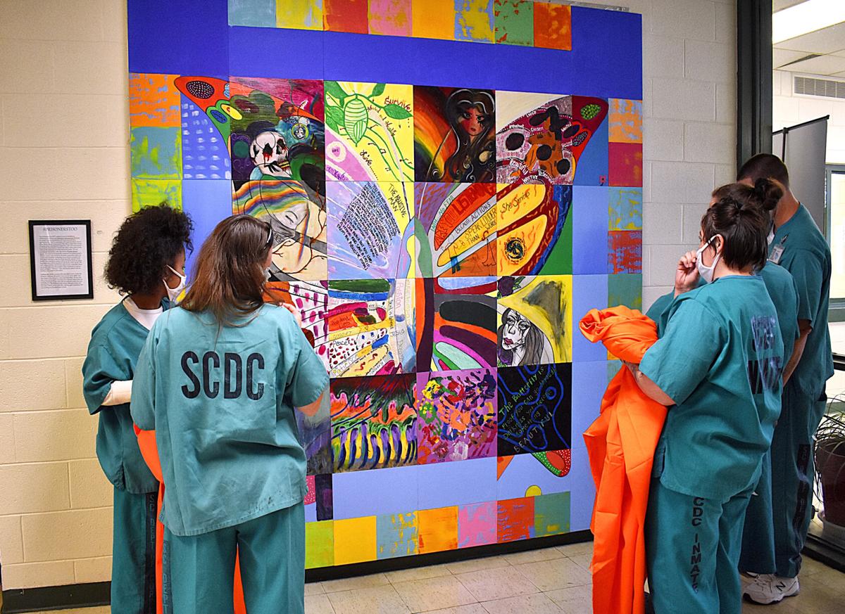 SC inmates use art to heal from sexual assault trauma, domestic violence