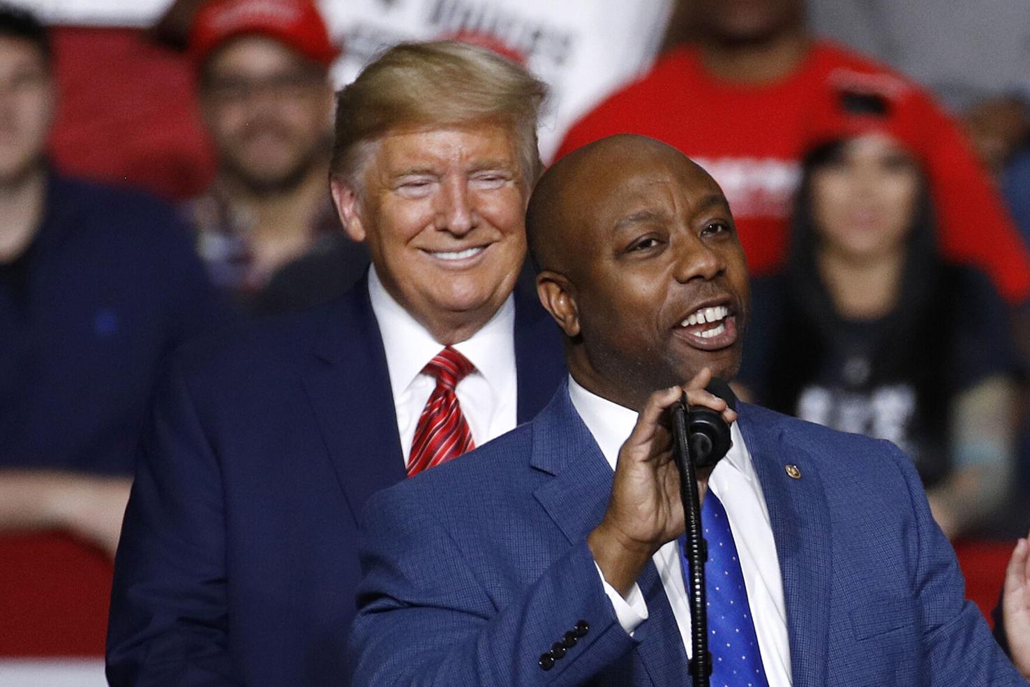 GOP Sen. Tim Scott announces bid to become chair of NRSC