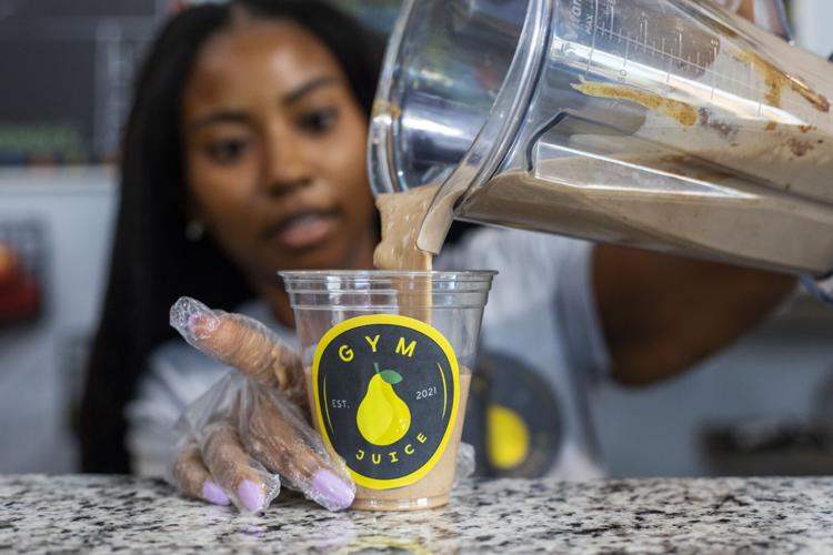 Viral vegan influencer opens Nexton Square's second juice and smoothie shop