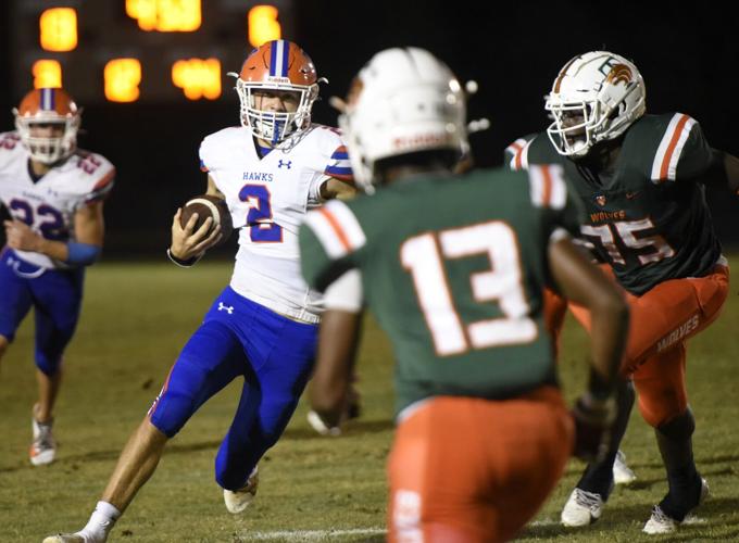 Defense, freshman QB power Hawks past Timberland