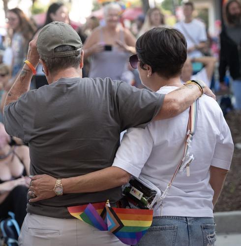 Wedding celebrated at Myrtle Beach's Pride celebration