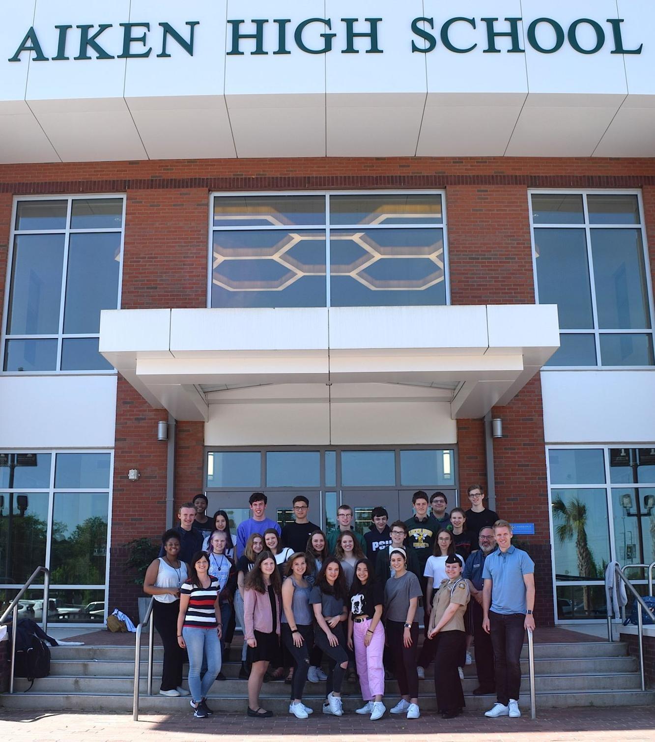 German students visiting Aiken High return home | Aiken Area Education ...