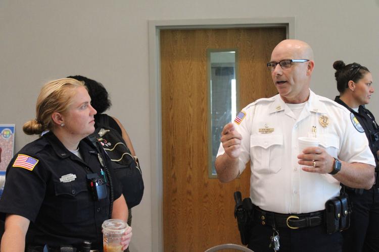 Aiken Public Safety holds Coffee With a Cop event