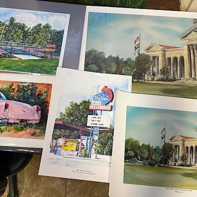 Florence-born artist painted lost, local landmarks