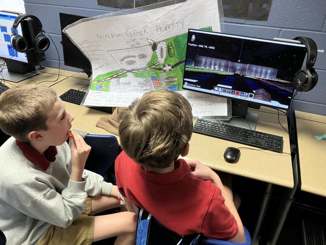 Johns Island students use Minecraft to build rec center