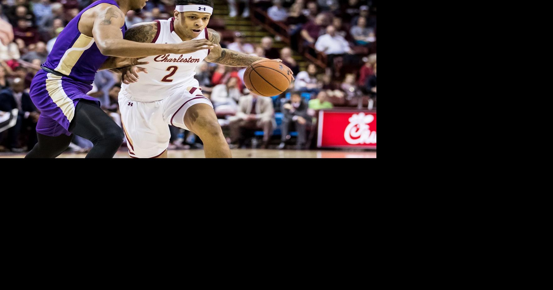 College of Charleston's Brevin Galloway wears his secret weapon on his head