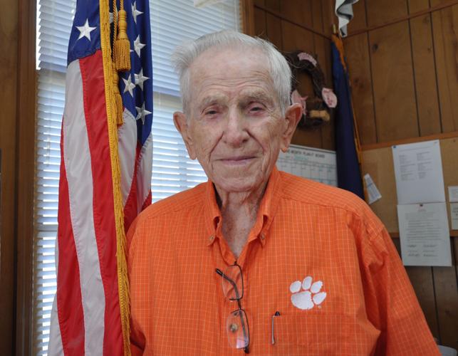 Salley proud to have served his country in World War II and the Korean War