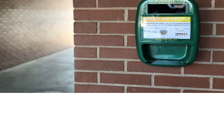 Free sunscreen now available in dispensers at Riverdogs stadium ...