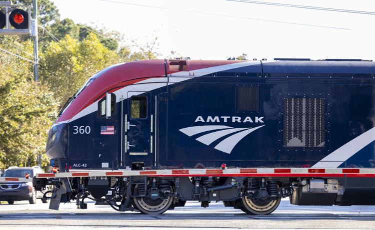 Pedestrian dies following collision with Amtrak