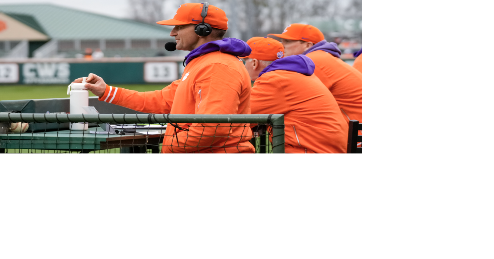 Why Clemson's Erik Bakich has players finish his interviews