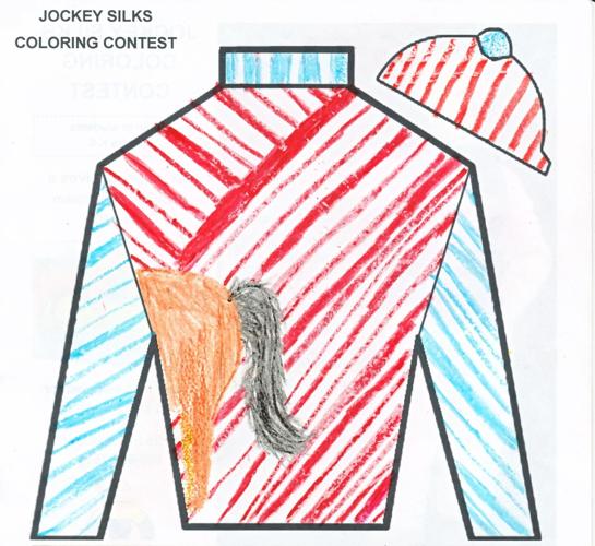 jockey silks coloring pages