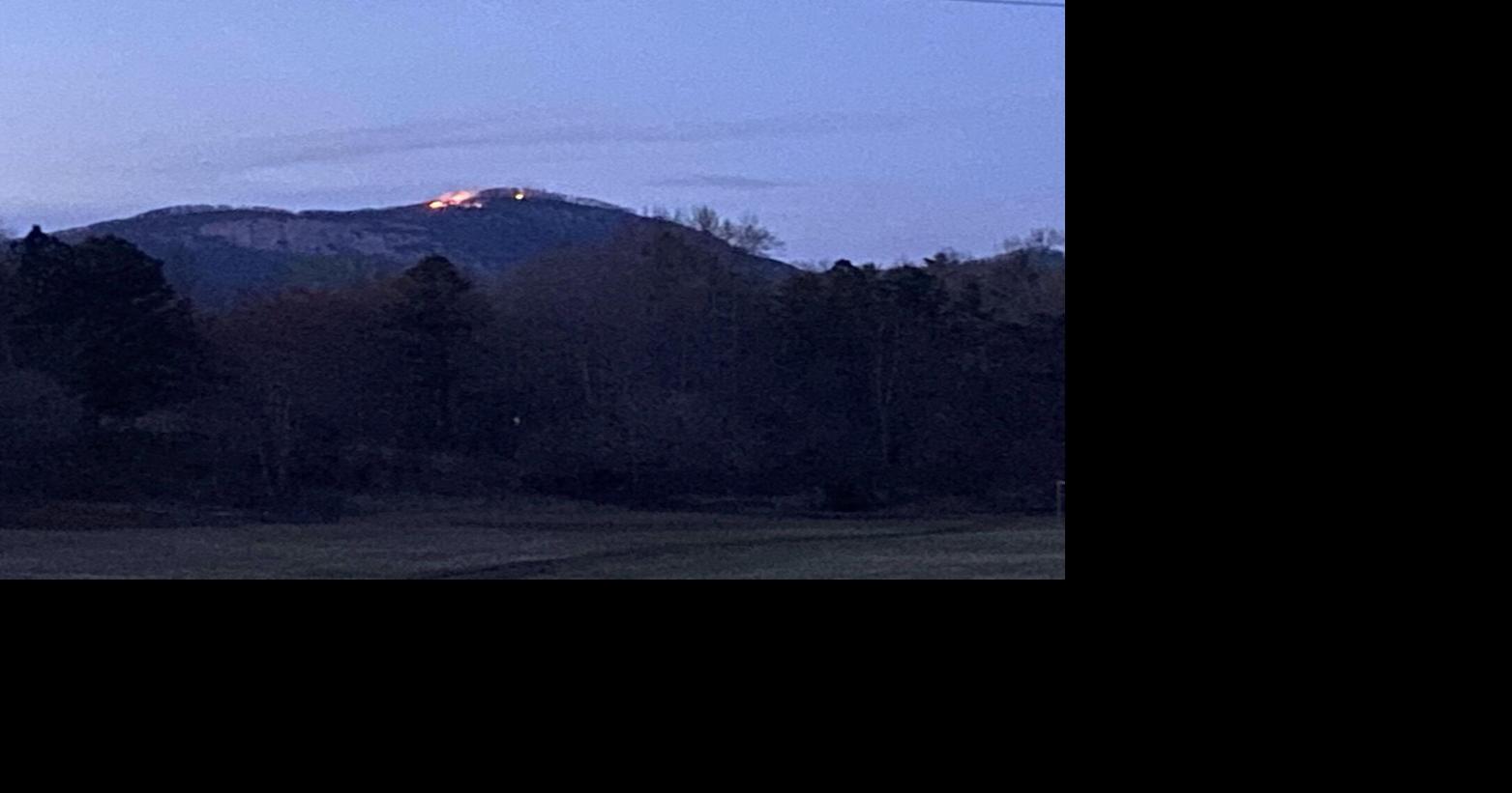 Evacuations ordered as Table Rock park wildfire spreads