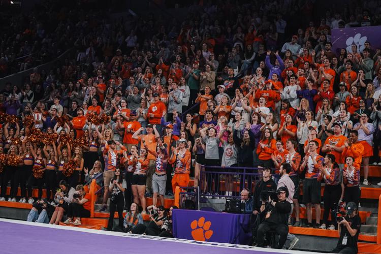 Clemson 'family' turns out for gymnastics | Clemson Tigers Sports ...