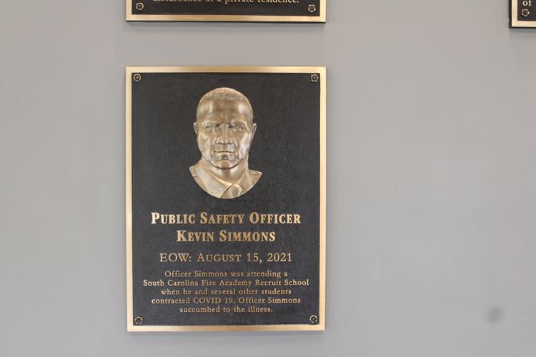 Fallen Aiken Public Safety officer honored with memorial plaque at ...