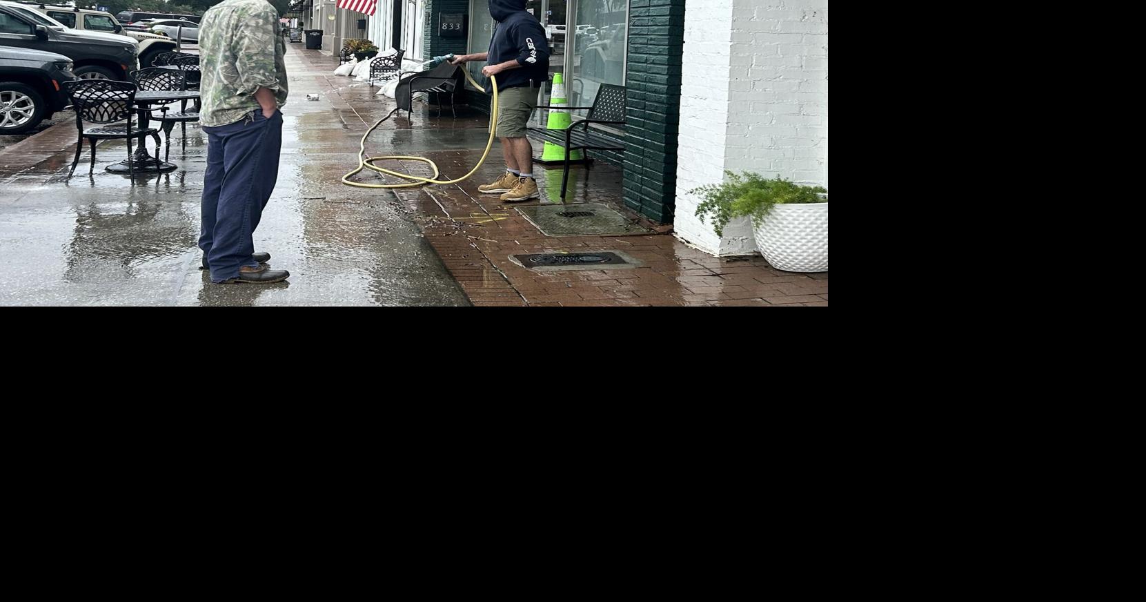 How has Georgetown flooding affected businesses and events?