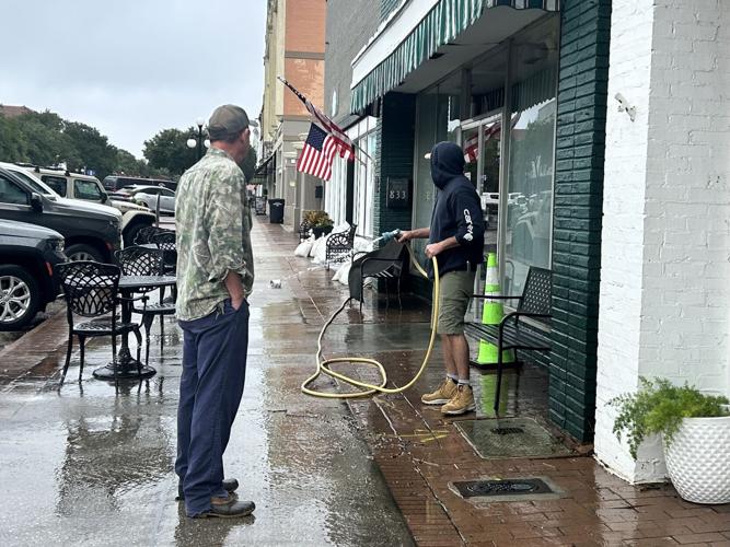 How has Georgetown flooding affected businesses and events?