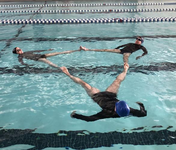 Synchronized swimming a creative way to get in shape