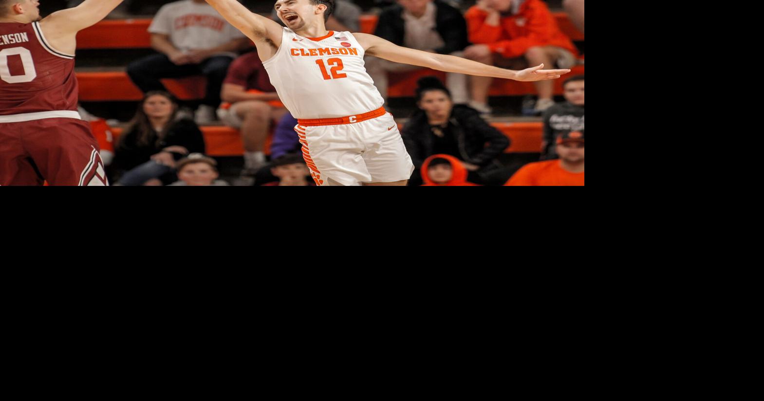 Clemson's Alex Hemenway is a 3-point sniper and a 'hero' in his role ...