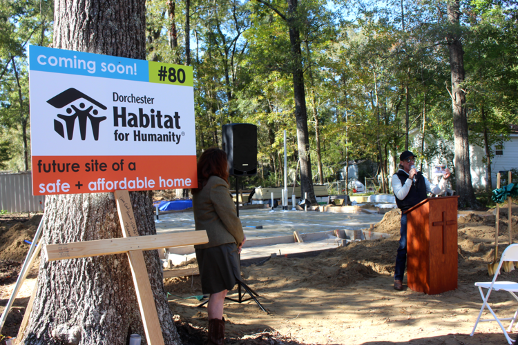 Dorchester Habitat For Humanity breaks ground on 80th home