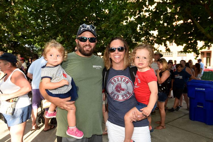RiverDogs fans and fireworks