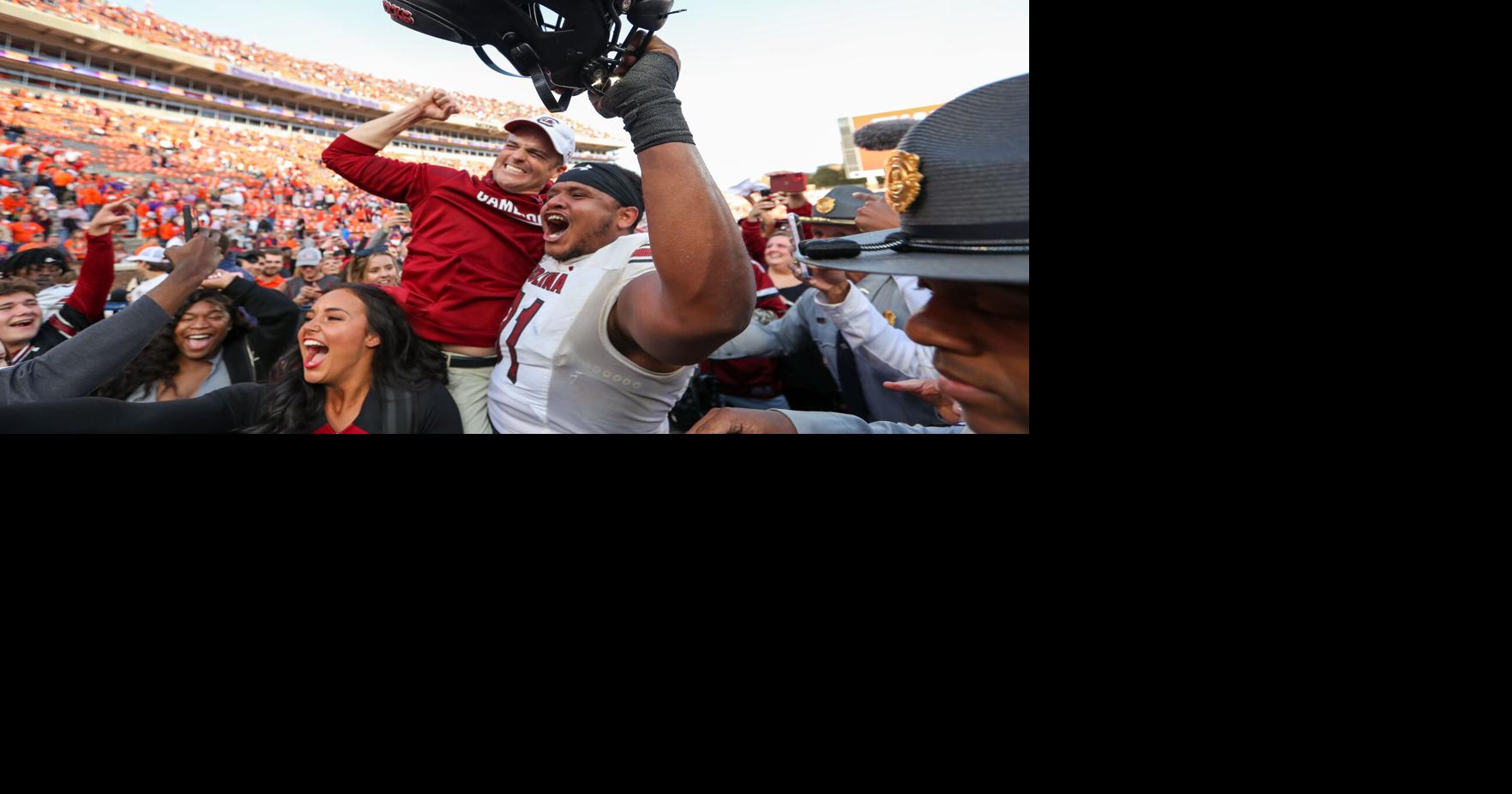 Gamecocks end regular season in Top 25 after upset of Clemson