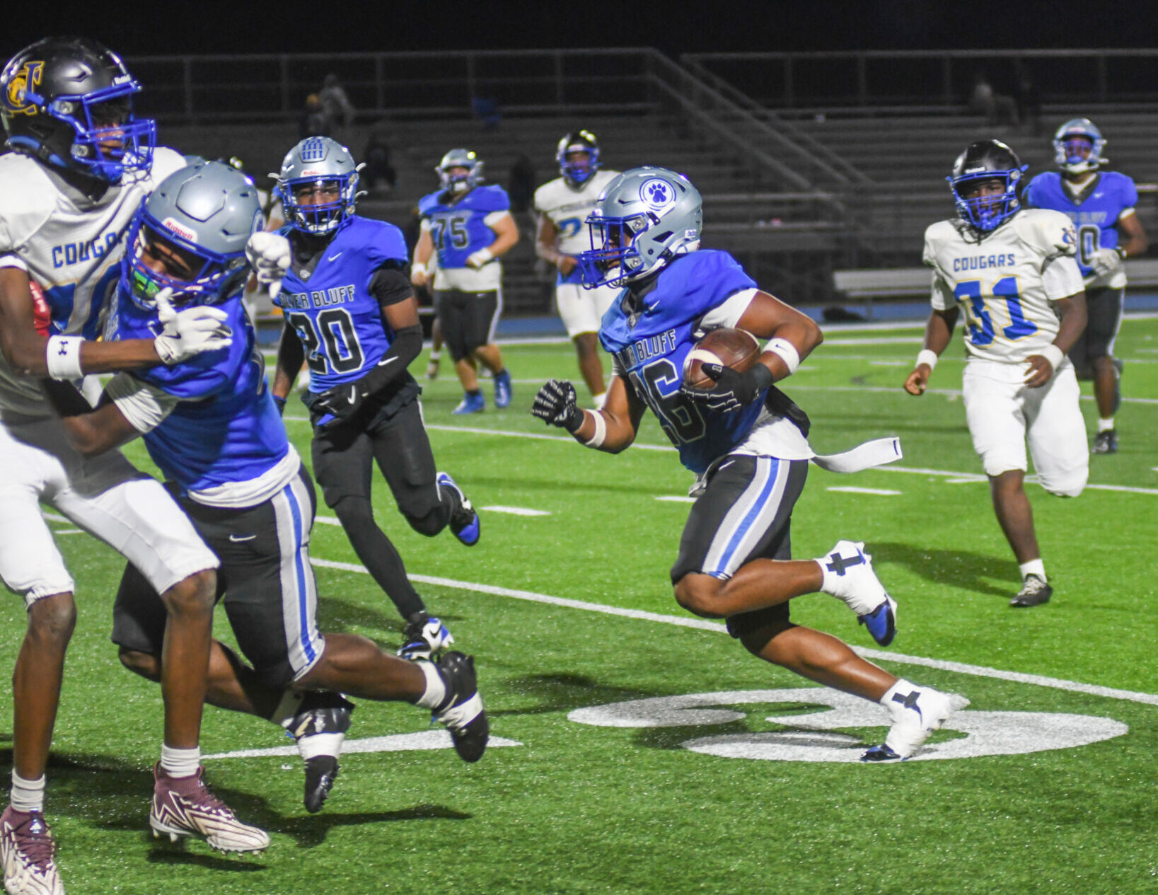 Area high school football players earn playoff game balls