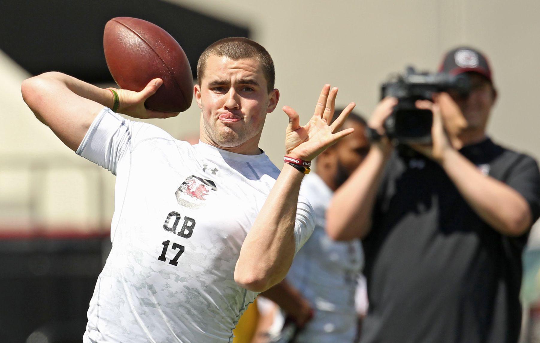Former South Carolina QB Dylan Thompson hired by Charleston Southern ...