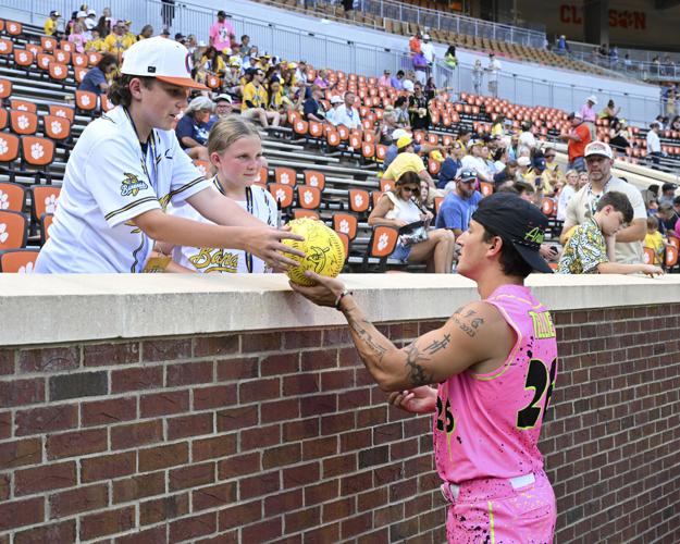 Clemson's Memorial Stadium hosts Savannah Bananas baseball