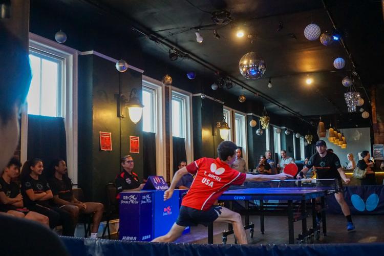 Ping pong makes waves in Columbia, South Carolina