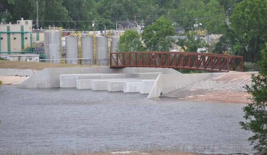 Major work on dam at Langley Pond has been completed