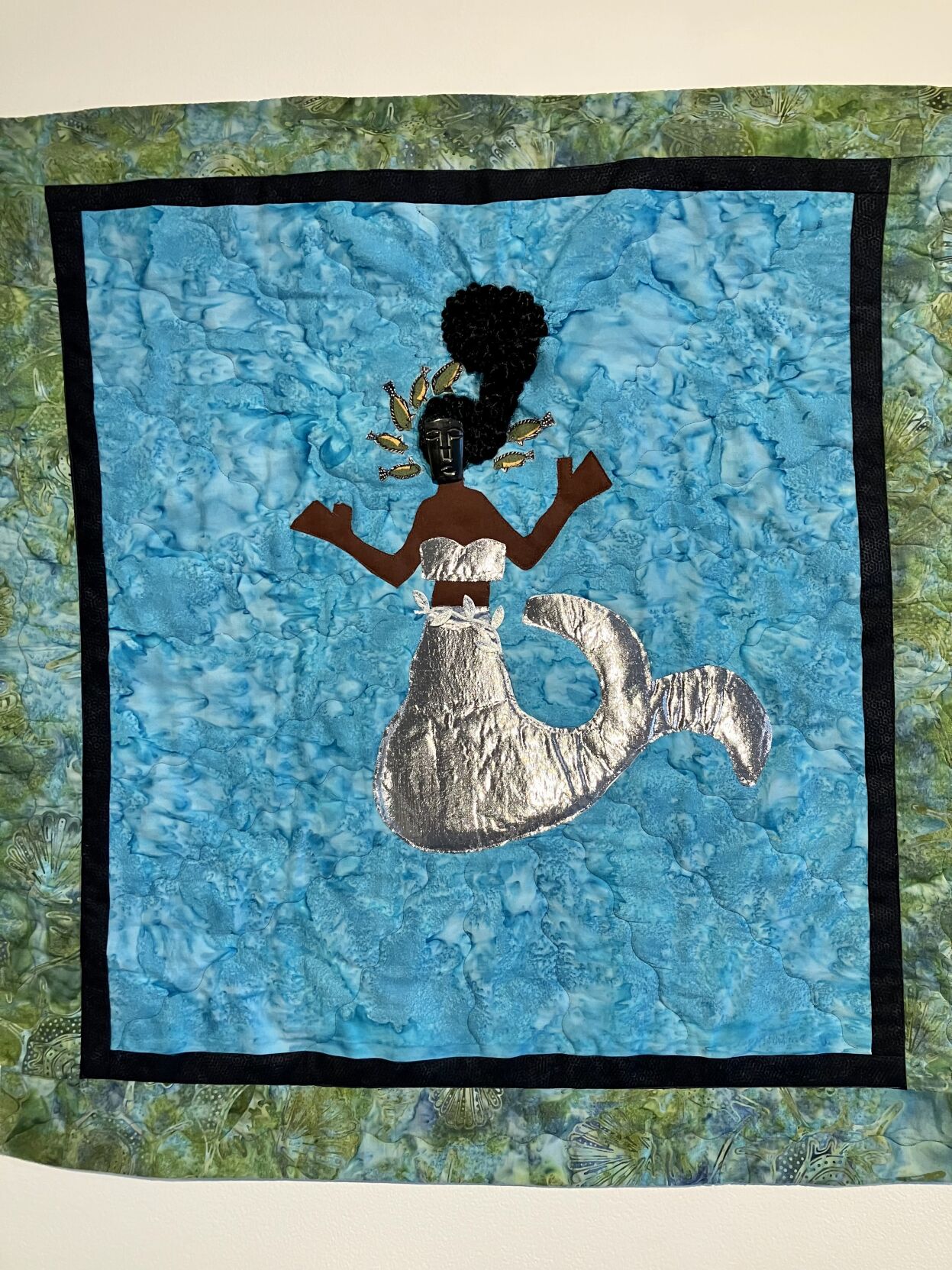 An art show of Black mermaids at the City Gallery celebrates mythical ...