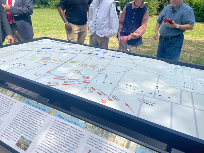 Revolutionary War battlefield preserved in Camden community