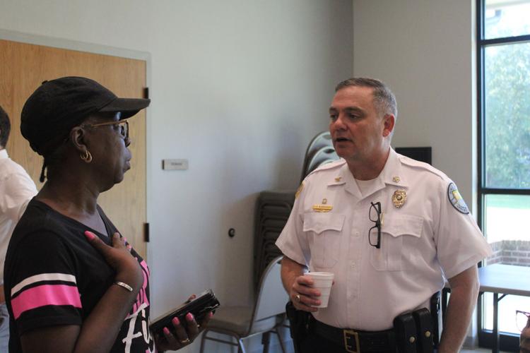 Aiken Public Safety holds Coffee With a Cop event