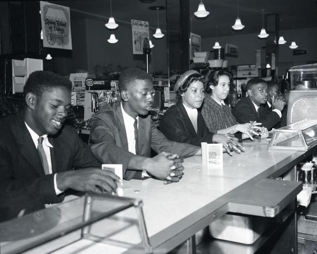 The history of the S.H. Kress & Co. lunch counter sit-in